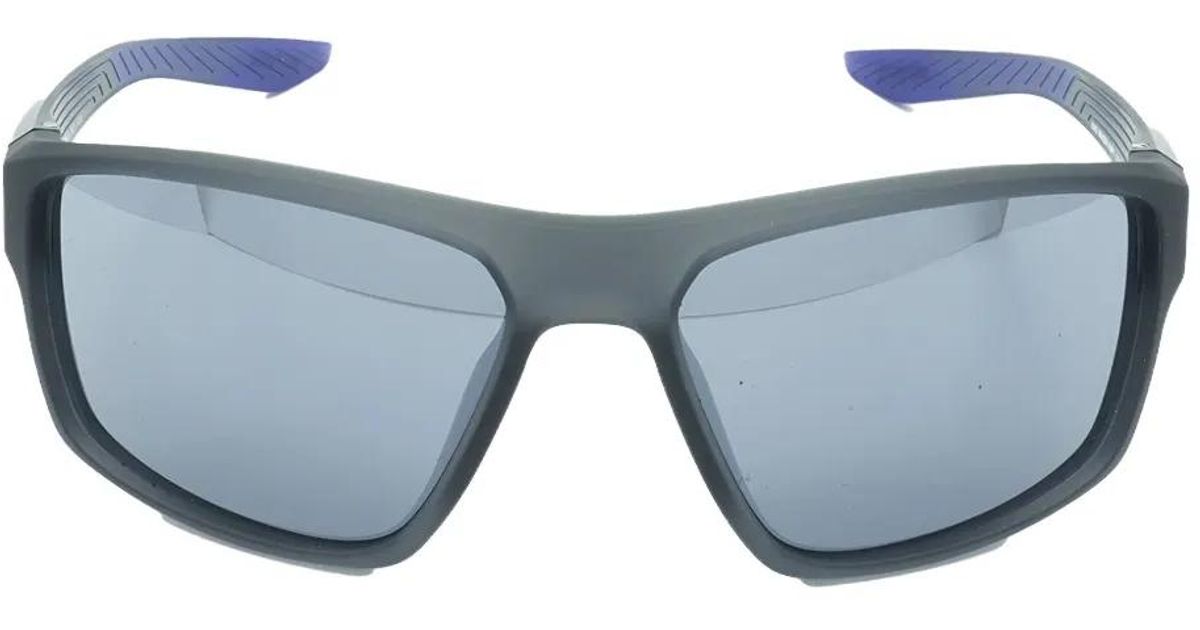 Nike Brazen Fury Rectangle-Frame Sunglasses in Blue for Men | Lyst UK