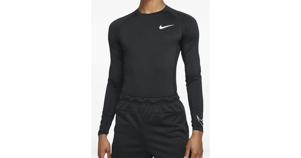 Nike Dri-Fit Compression Top in Black for Men | Lyst UK