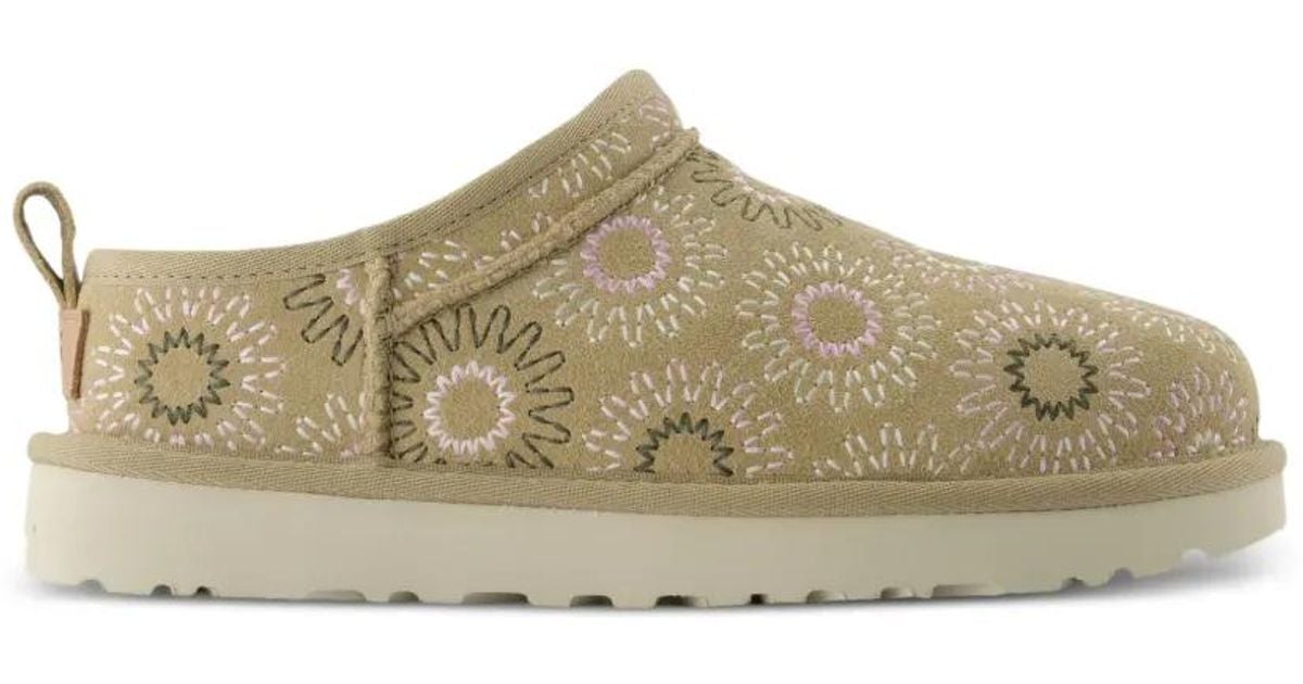 UGG Micro Sun Stitch Classic Ankle Boots | Lyst UK