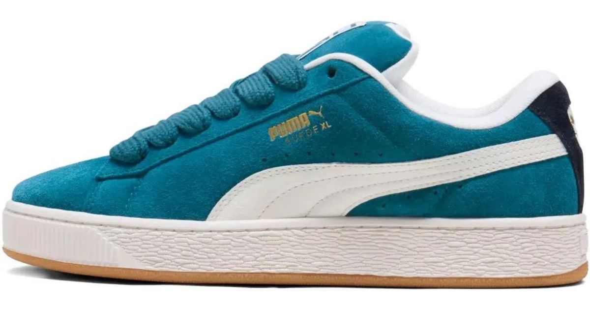 PUMA Suede Xl "Cold/Frosted Ivory/ Sneakers in Blue for Men | Lyst