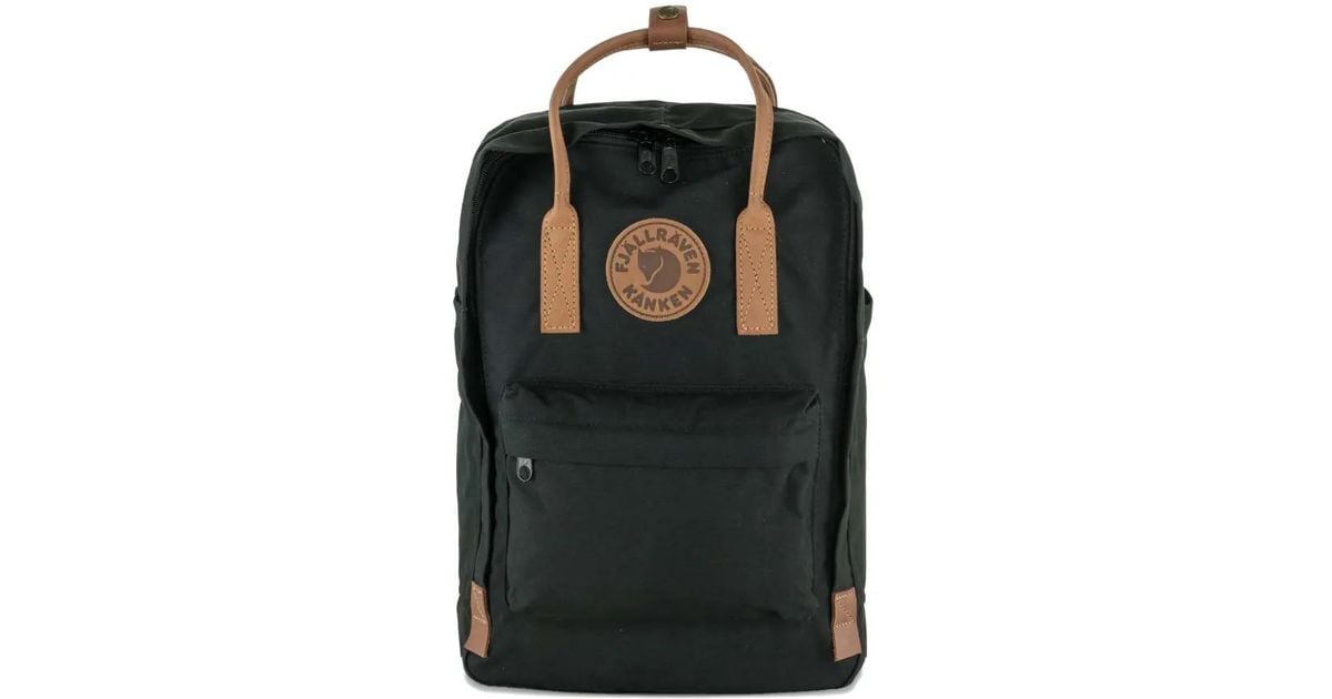 Fjallraven Kånken No. 2. Logo-Patch Backpack in Black | Lyst UK