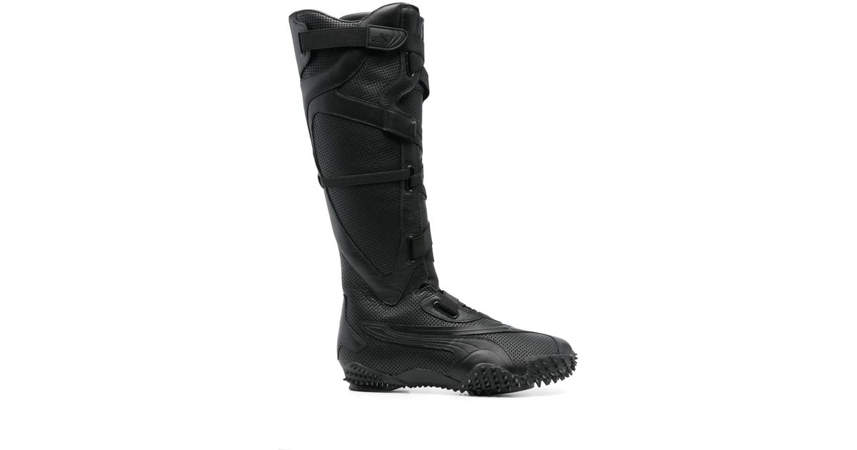 PUMA Mostro Boot Leather Wns Shoes in Black | Lyst UK