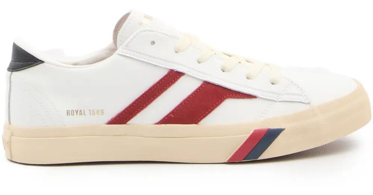 Pro Keds Racer 77 Suede Sneakers in Pink for Men | Lyst UK
