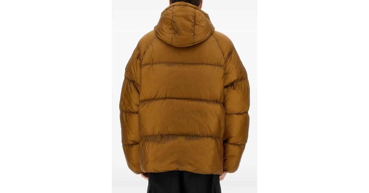 Pyrenex X Nitty Gritty Stellar Hooded Down Jacket in Brown for Men ...