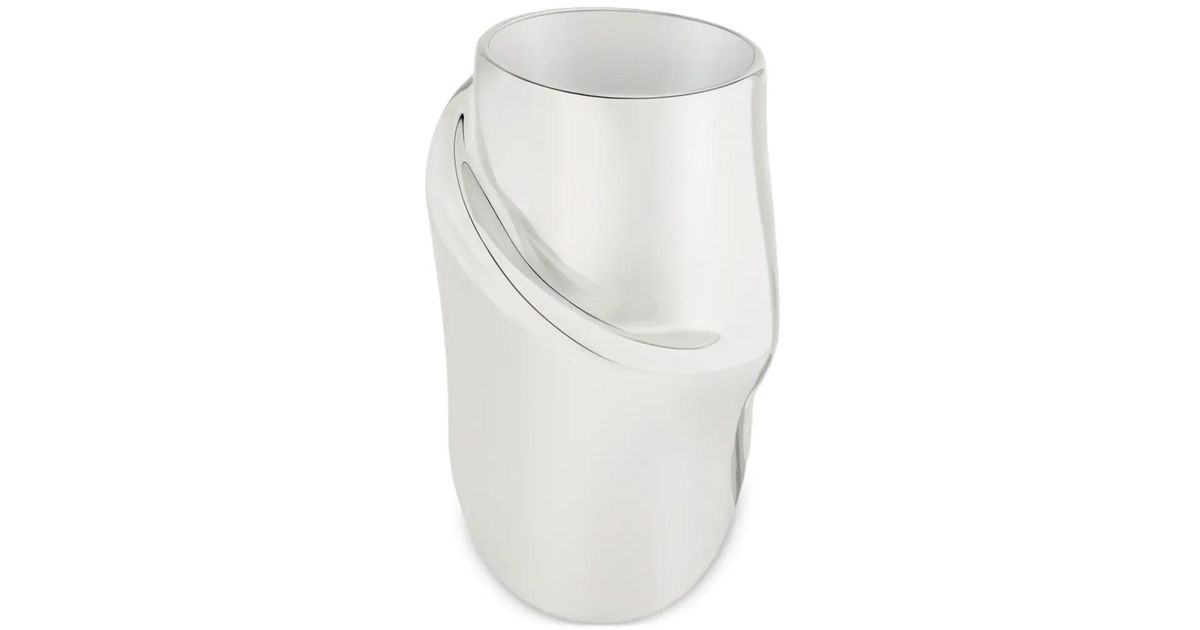 Courreges Logo-Detail Ring in White | Lyst UK