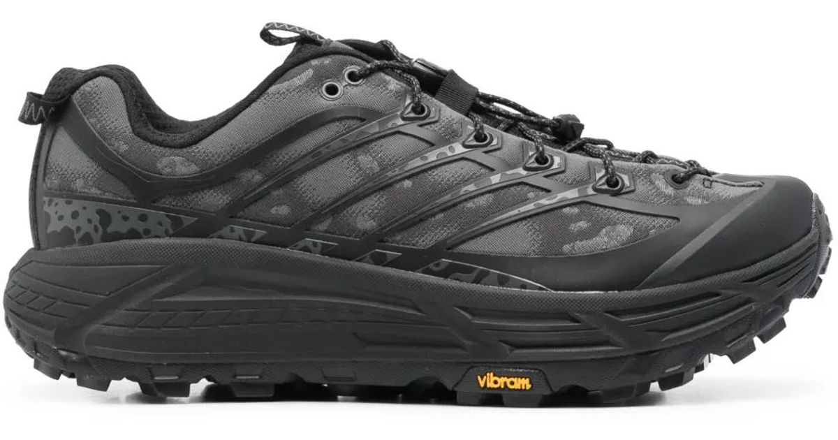 Hoka One One Stealth/Tech Mafate Three2 Sneakers in Black for Men | Lyst