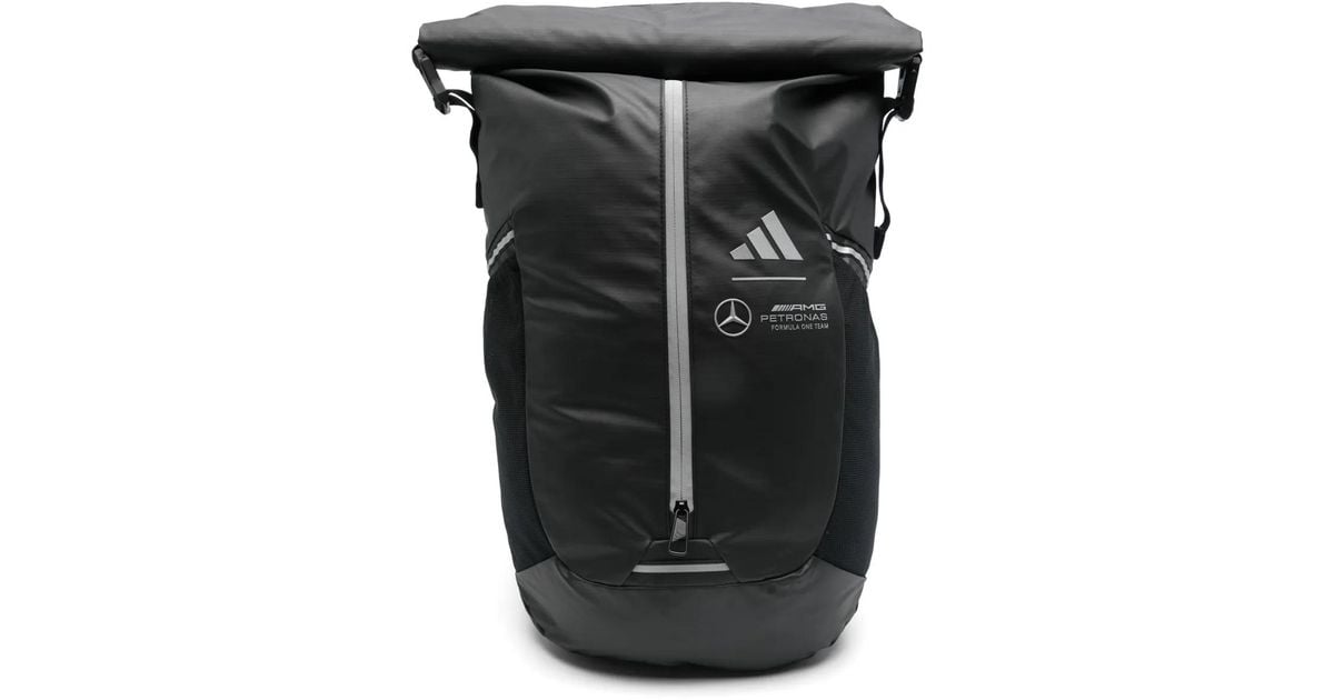 adidas X Mercedes Amg Petronas Formula One Team Backpack in Black | Lyst