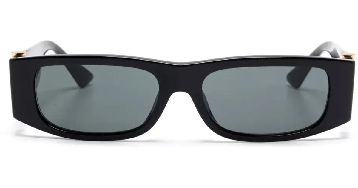 Versace Rectangle-Frame Sunglasses in Grey for Men | Lyst UK