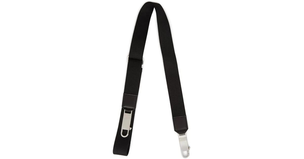 Rick Owens Lido Disco Shoulder Strap in Black for Men | Lyst UK