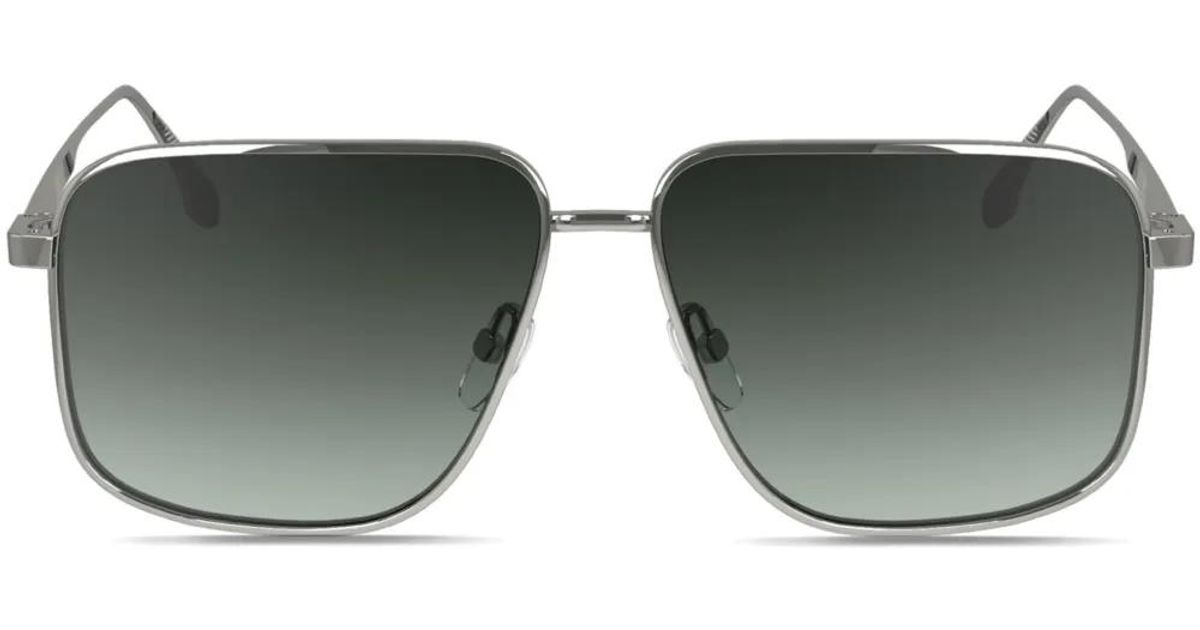 Victoria Beckham Square-Frame Sunglasses in Grey | Lyst UK