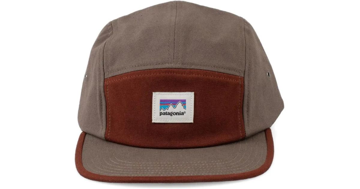 Patagonia Logo-Patch Hat in Brown for Men | Lyst UK