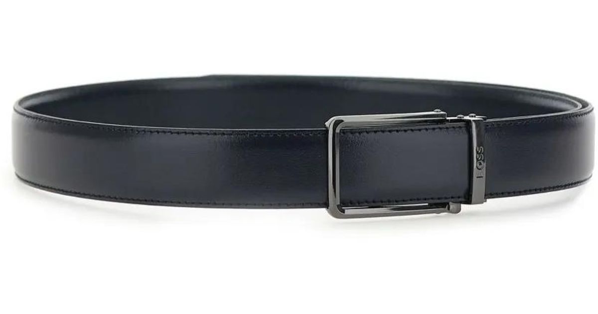 BOSS Austin Belt in White for Men | Lyst