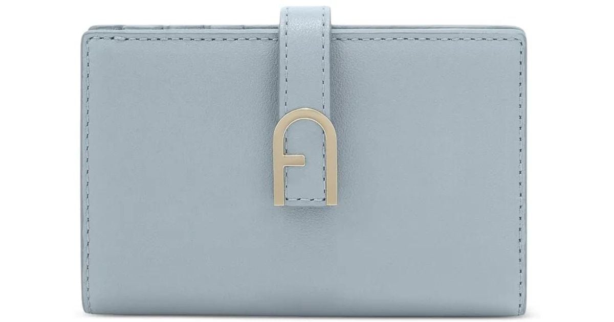 Furla Flow Wallet in Blue | Lyst UK