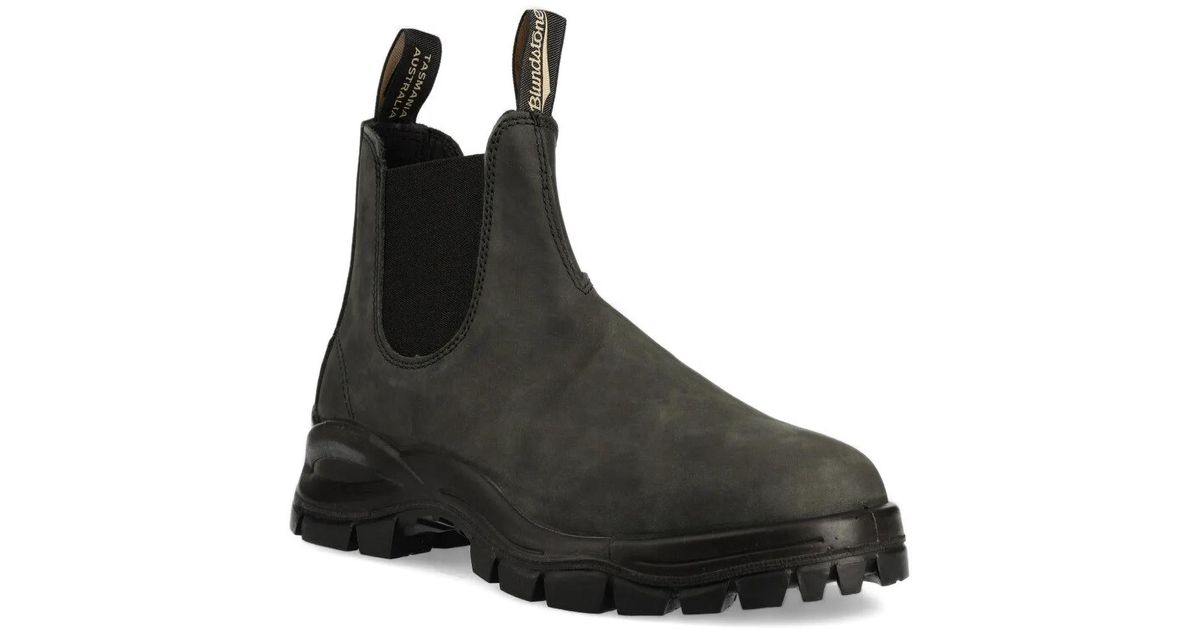 Blundstone Elastic-Sided Pull-Tab Boots in Black for Men | Lyst