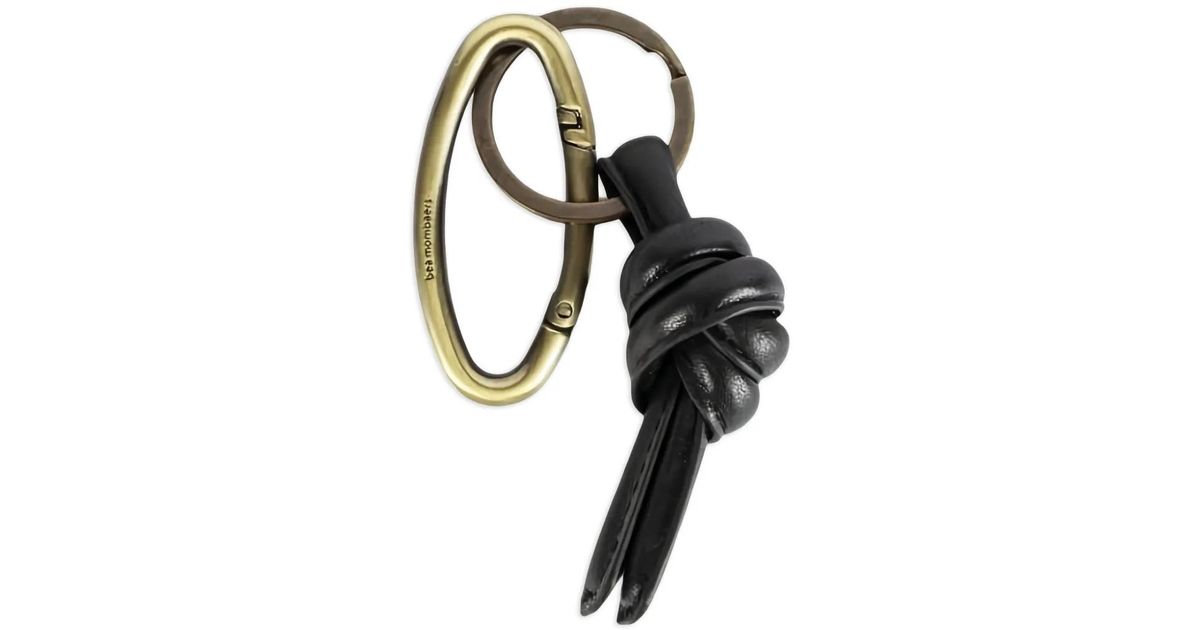 Bea Mombaers X Serax Knot Keyring in Metallic | Lyst