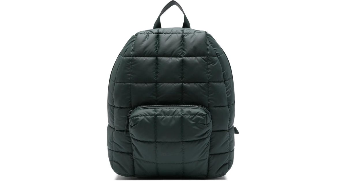 VEE COLLECTIVE Quilted Backpack in Black | Lyst