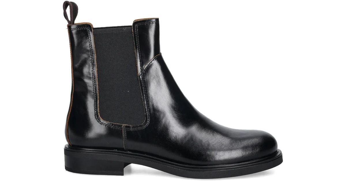 Vagabond Shoemakers 25Mm Freya Pull-Tab Chelsea Boots in Black | Lyst