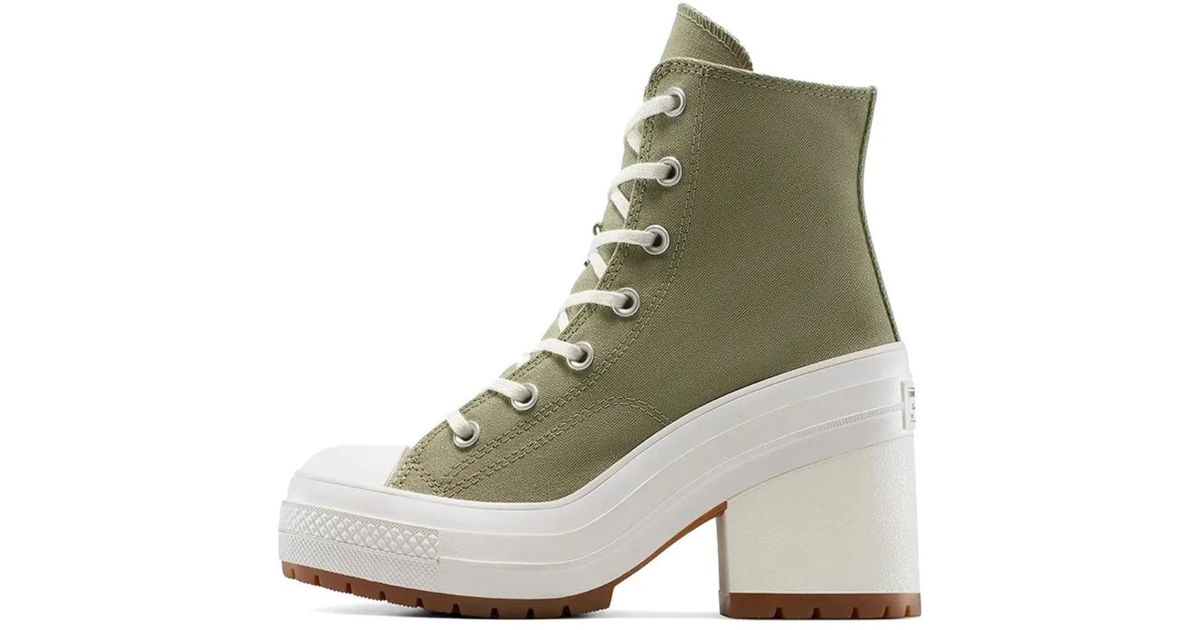 Converse 100Mm Chuck 70 De Luxe Ankle Boots in Natural | Lyst