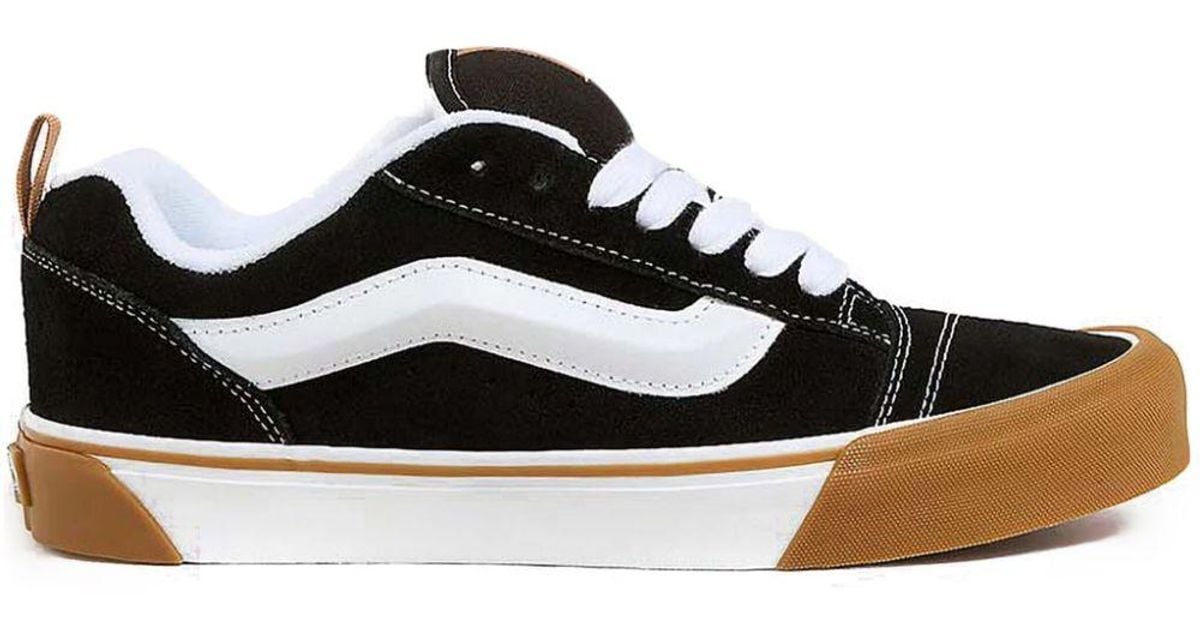 Vans Knu Skool Gum Bumper in Black | Lyst