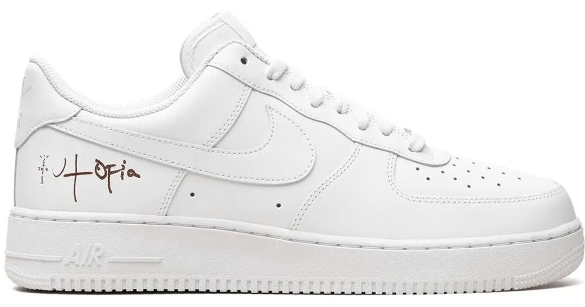 Nike X Travis Scott Air Force 1 Low '07 "Utopia Edition" Sneakers in ...