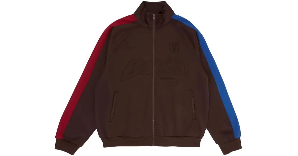 Travis Scott X X Nike X Fc Barcelona Zip Retro Anthem Jacket in Red ...
