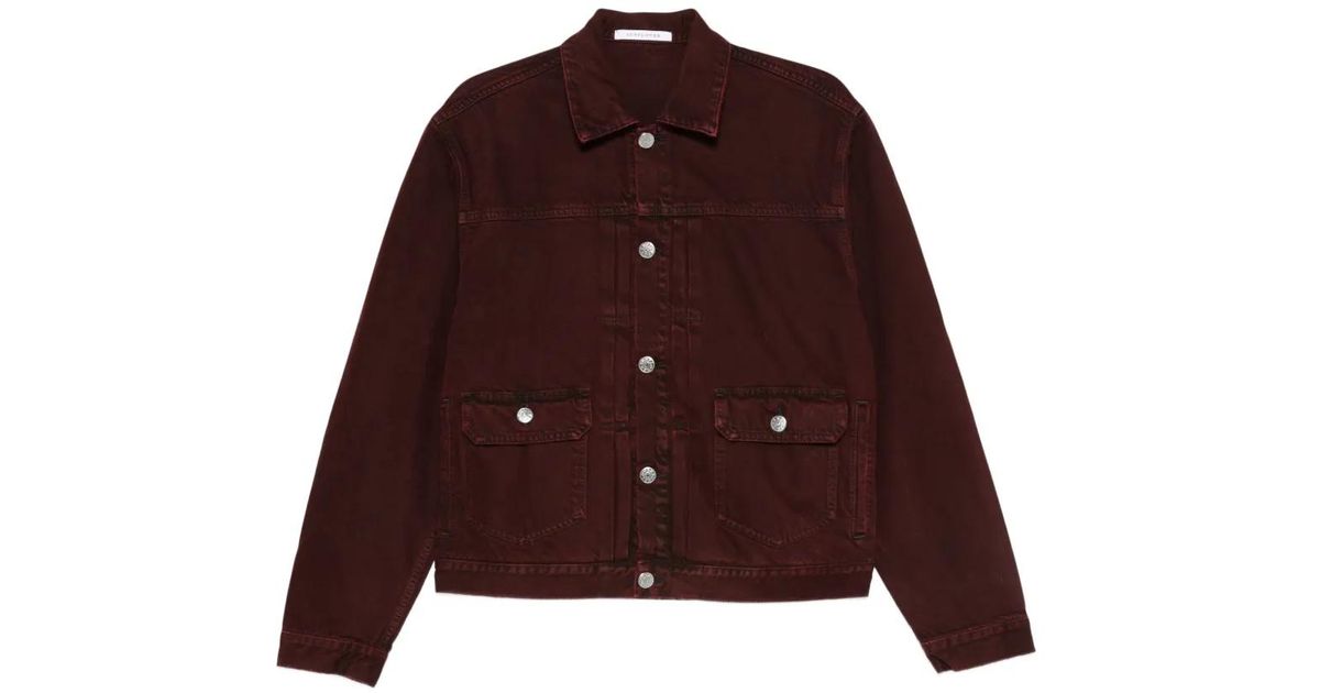 sunflower Button-Fastening Flap-Pocket Jacket in Brown for Men | Lyst UK