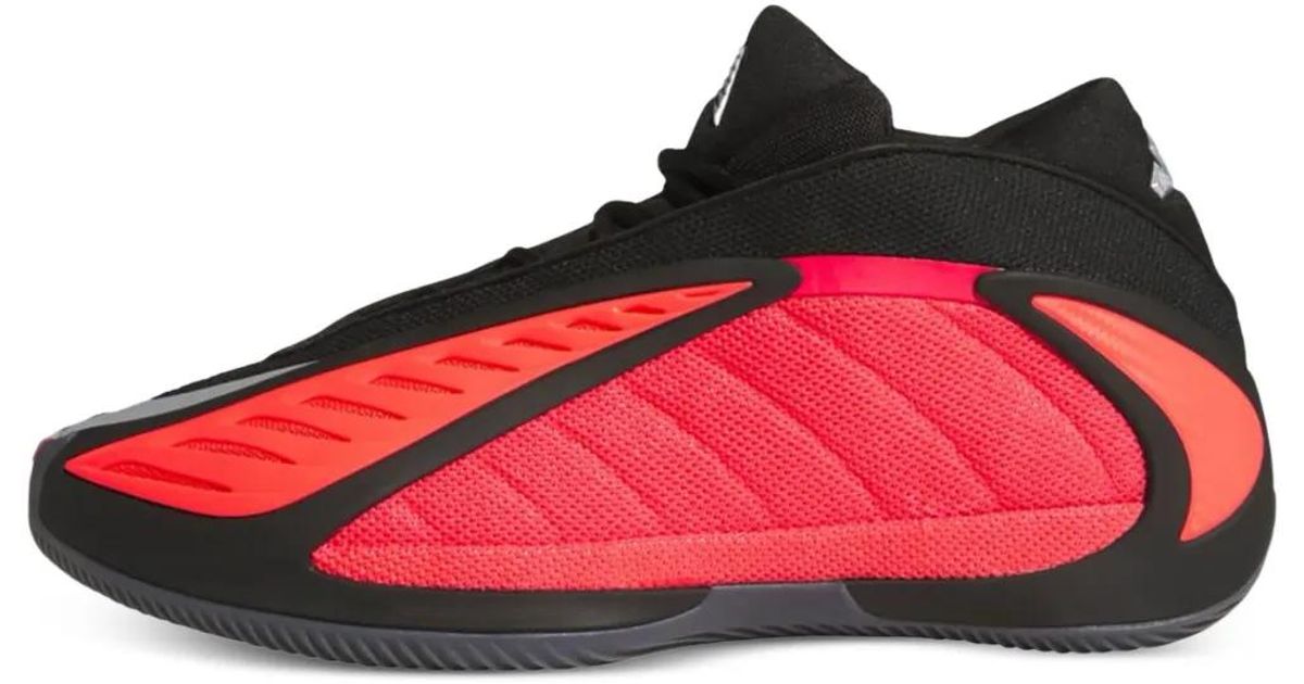 adidas Anthony Edwards 2 "Christmas" Lace-Up Sneakers in Red for Men ...