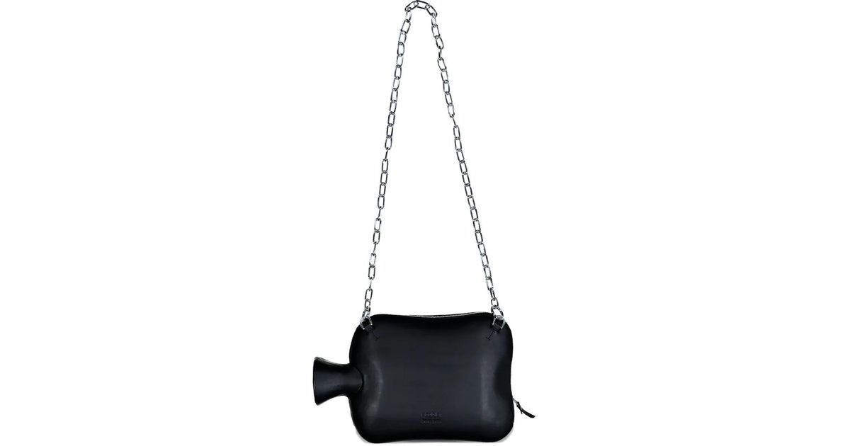 Doublet X Beta Post Bottle-Shaped Shoulder Bag in White | Lyst UK