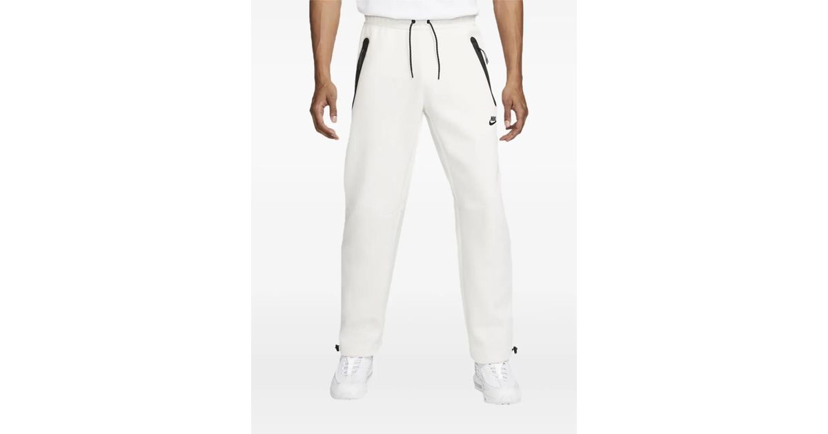Nike Tech Fleece "Phantom/ Track Pants in White for Men | Lyst