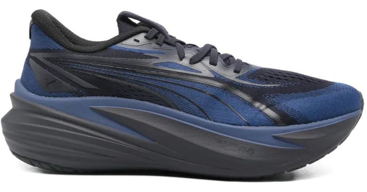 PUMA Magmax Nitro 2 Striped Sneakers in Blue for Men | Lyst UK