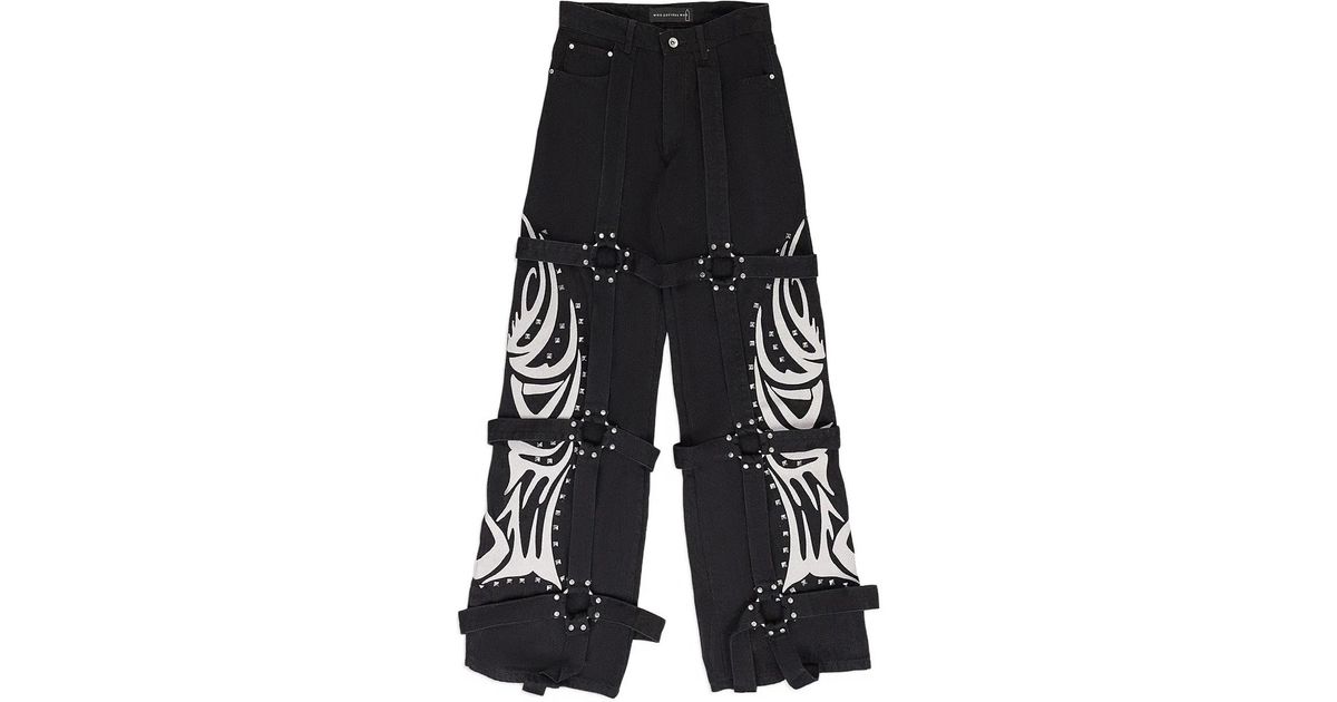 Who Decides War Winged Jeans in Black for Men | Lyst UK