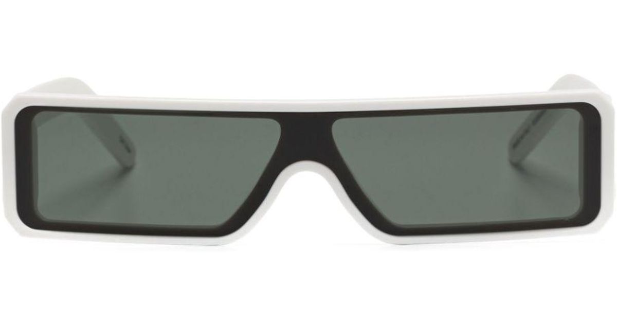 Rick Owens Gethsemane Sunglasses in Grey for Men | Lyst UK