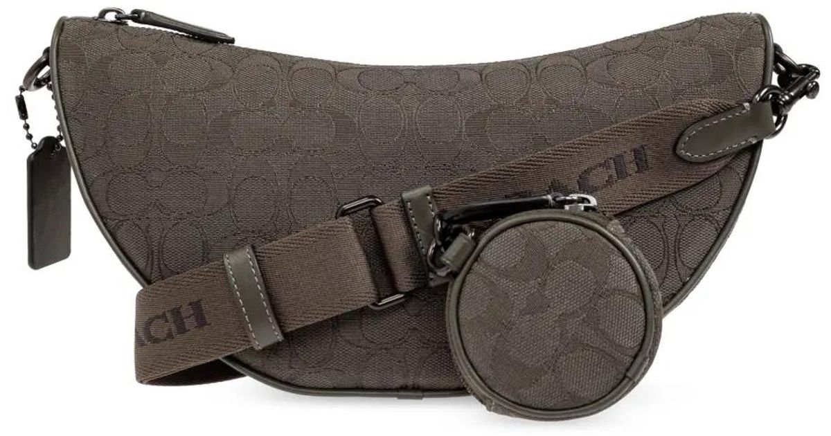 COACH Shoulder Bags in Gray for Men | Lyst