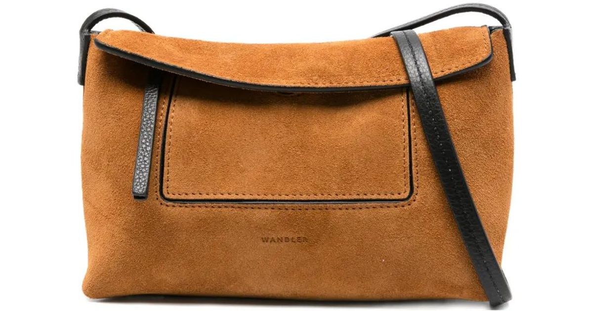 Wandler Penelope Slouch Mini Bag in Brown | Lyst
