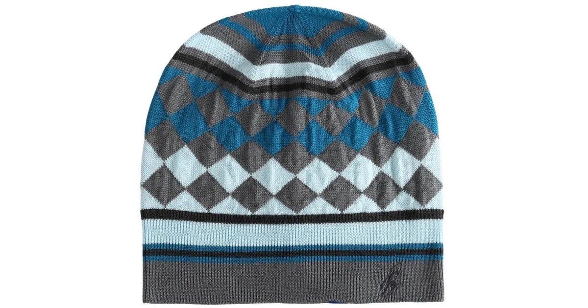 Asics Novalis Aquifolia Beanie in Blue | Lyst UK