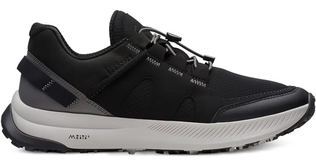 Clarks Atl Trail Walk Sneakers in Black for Men | Lyst