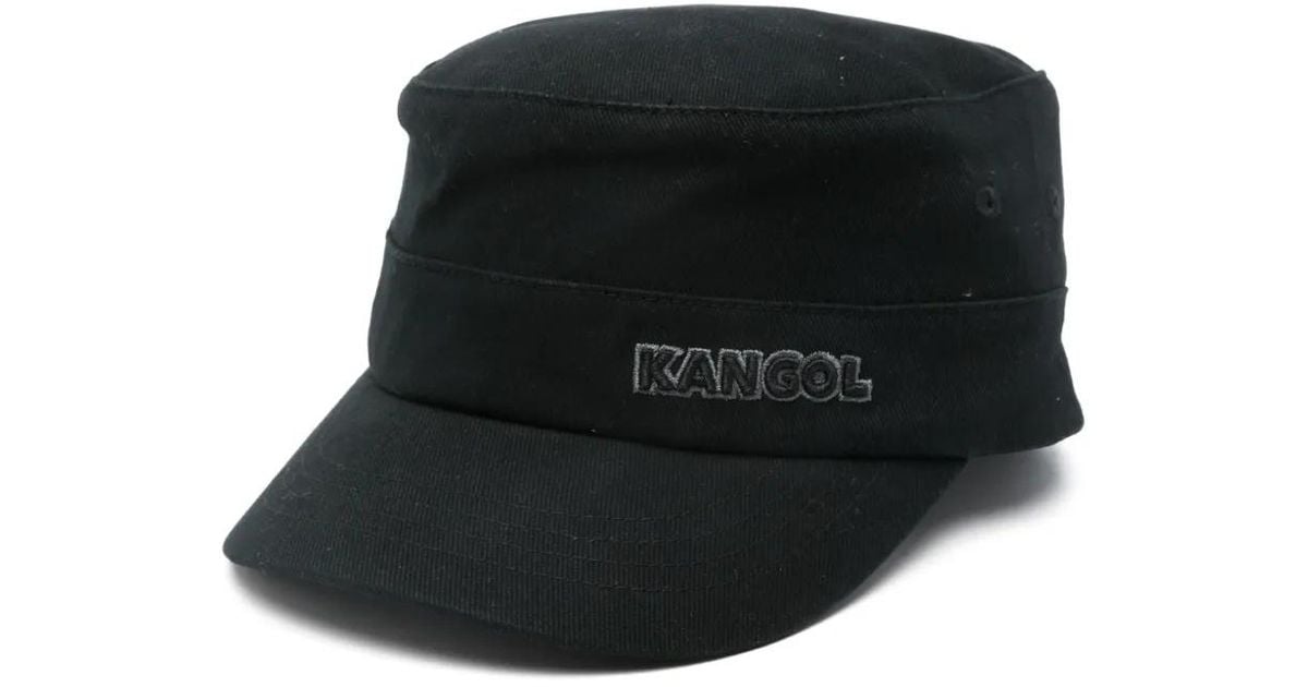 Kangol Army Cap in Black | Lyst