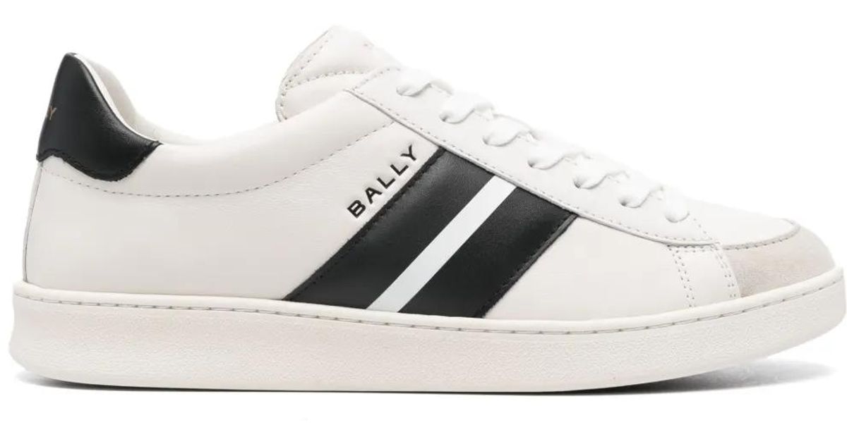 Bally Tennis Sneakers in White | Lyst