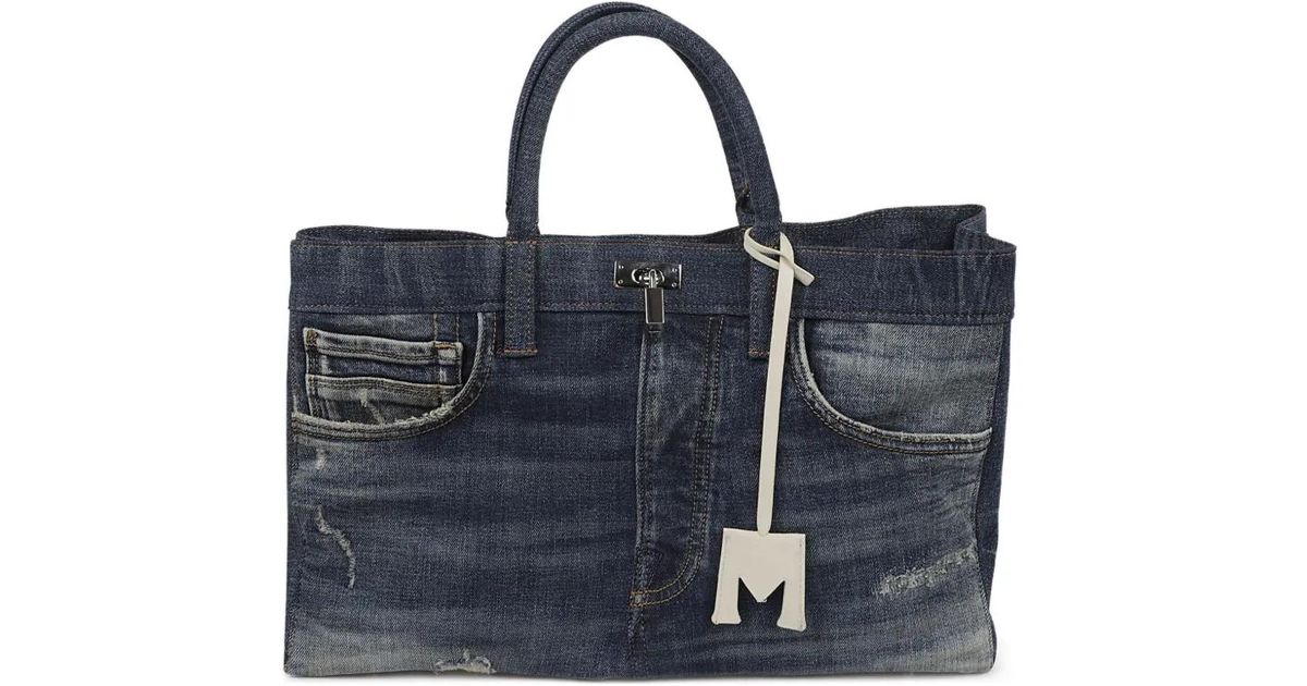 MEDEA Nina Tote Bag in Blue | Lyst