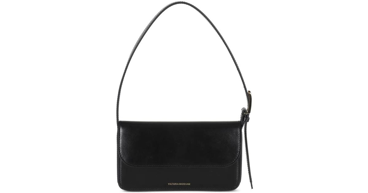 Victoria Beckham Dorian Logo Mini Bag in Black | Lyst UK