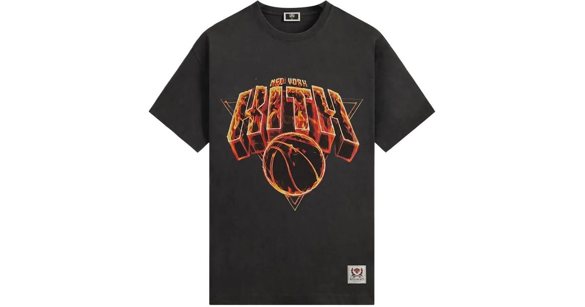 Kith X The New York Knicks Jones Graphic T-Shirt in Black for Men | Lyst UK
