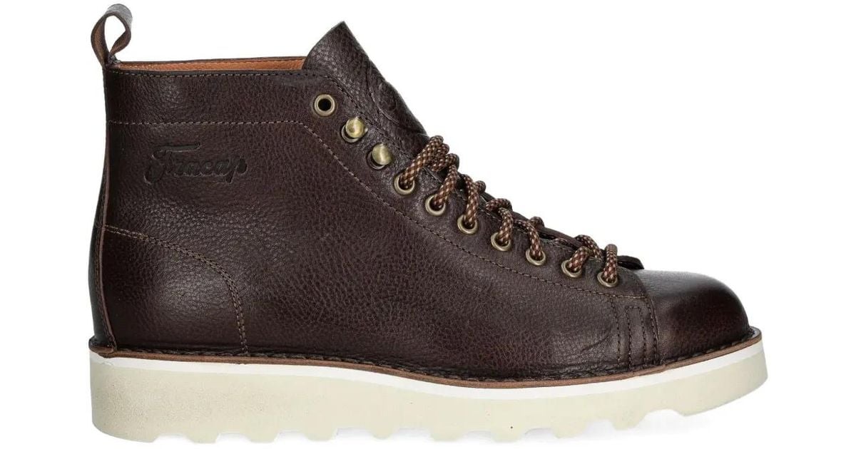Fracap Monkey Boots in Brown for Men | Lyst UK