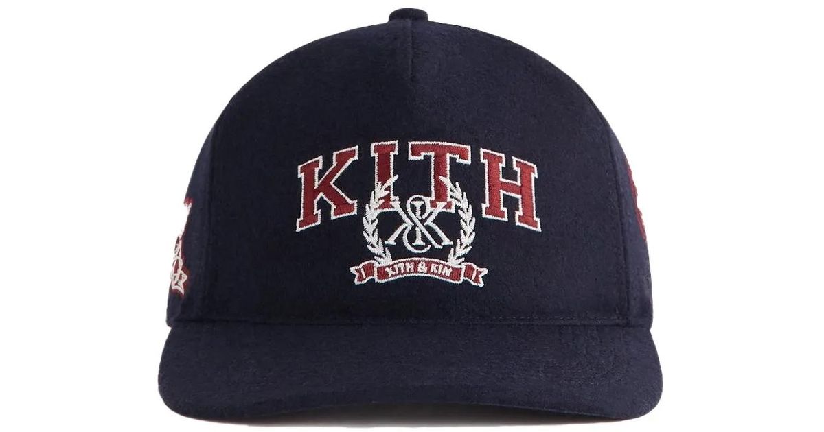 Kith Hitch Cap in Blue | Lyst