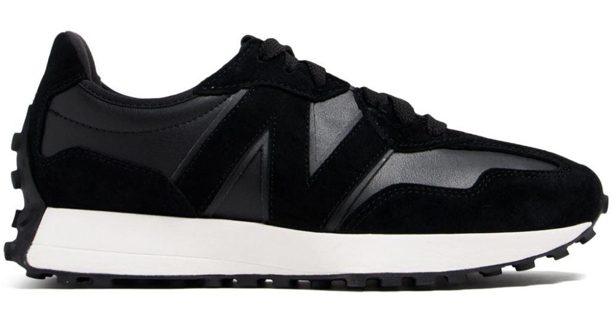 New Balance 327 Sneakers in Black for Men | Lyst