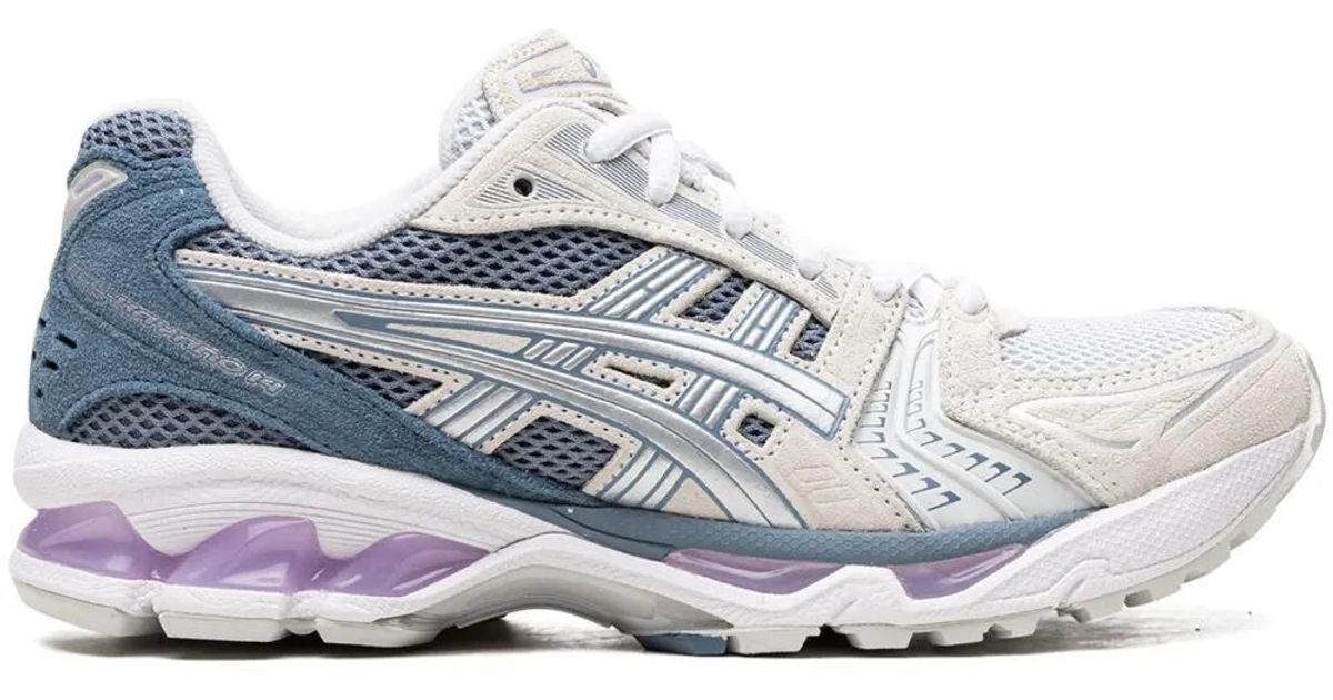 Asics Gel Kayano 14 "Glacier" Sneakers in White | Lyst