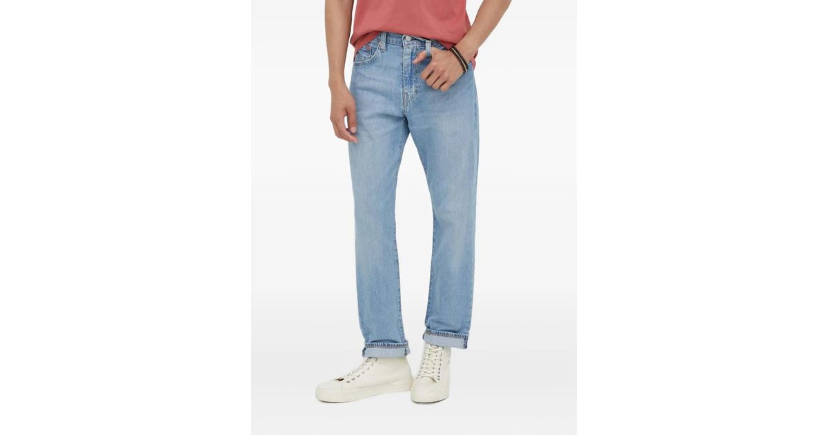 Levi's 502 Belt-Loop Jeans in Blue for Men | Lyst UK