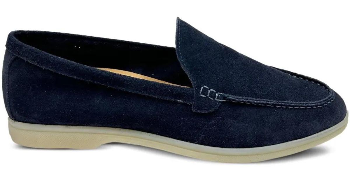 Bekk Suede Loafers in Blue for Men | Lyst UK