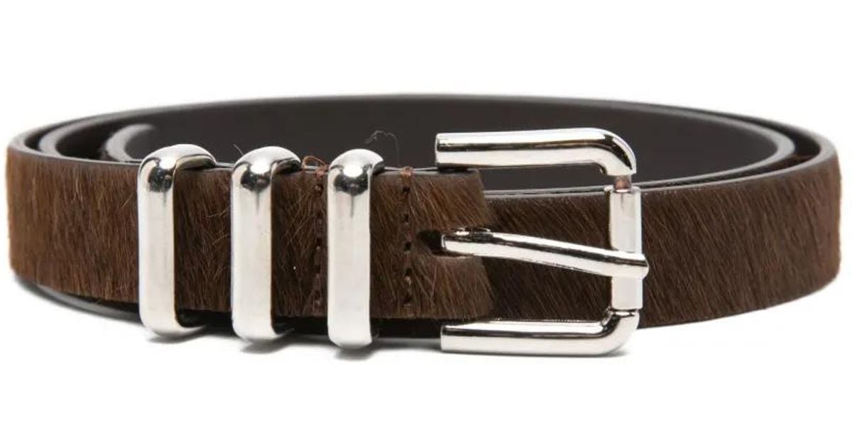 Dondup Hair Belt in White | Lyst Australia
