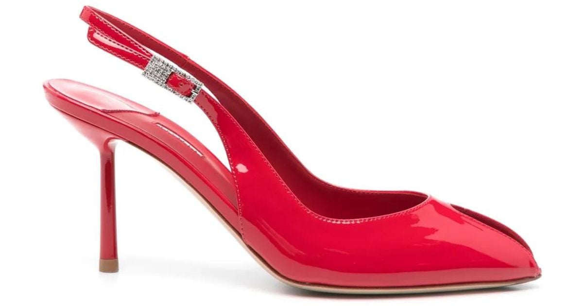 Le Silla 90Mm Clivage Pumps in Pink | Lyst UK
