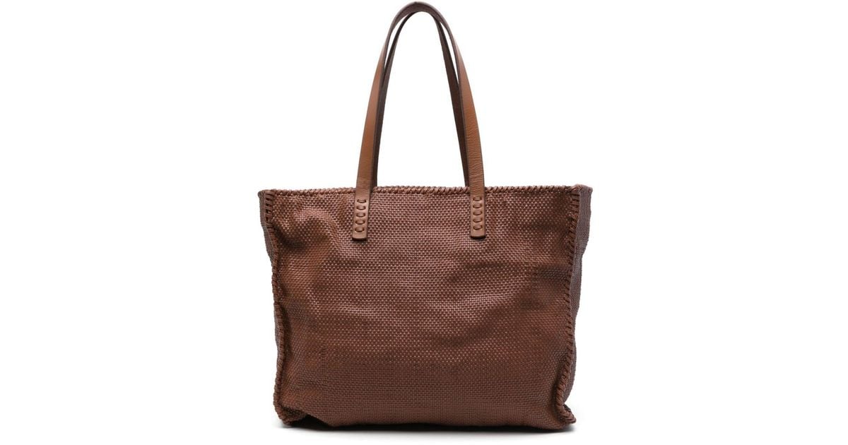 Dragon Diffusion Leather Tote Bag in Brown | Lyst